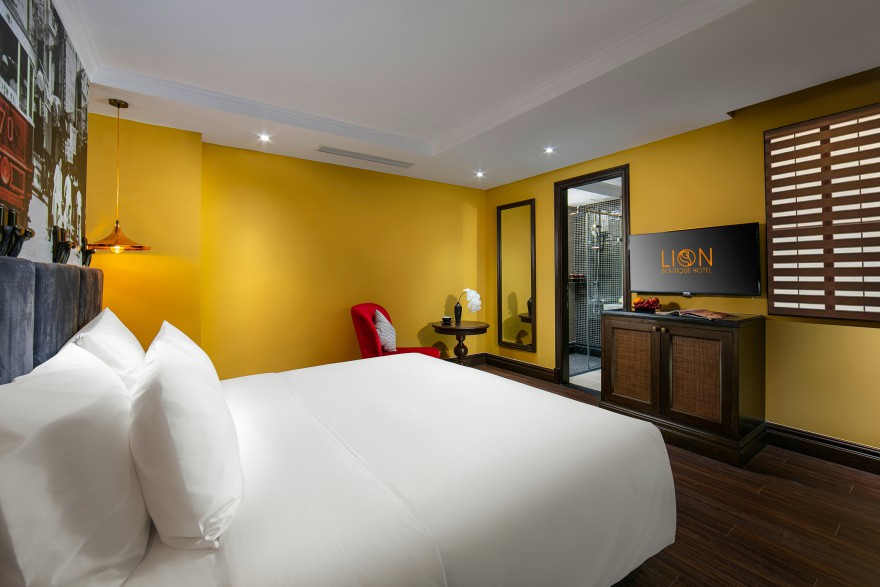 DELUXE INTERNAL WINDOW | Hanoi Lion Boutique Hotel & Spa